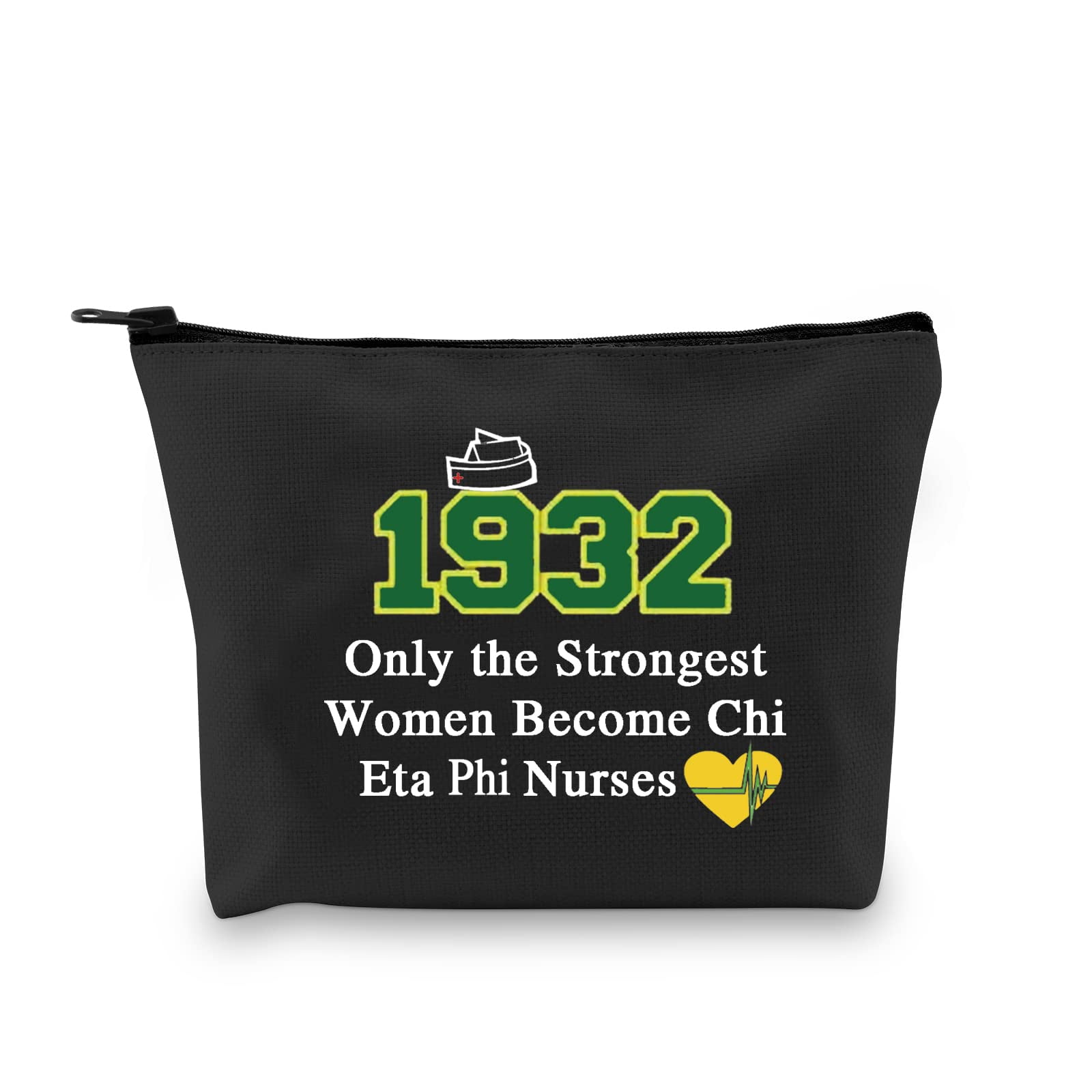 G2TUP Chi Eta Nursing Sorority Gift Eta Phi Merchandise Cosmetic Bag ...