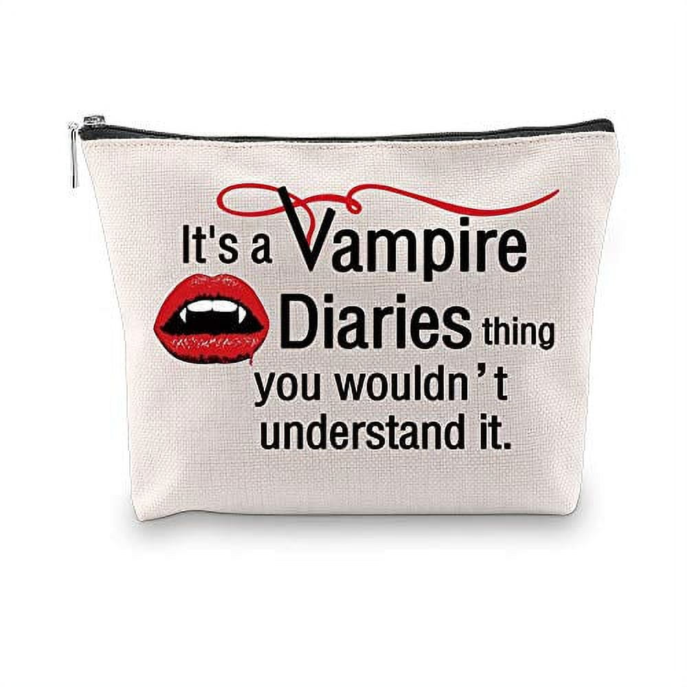 G2TUP The Vampire Diaries Merch Makeup Pouch The Vampire Diaries Fans ...