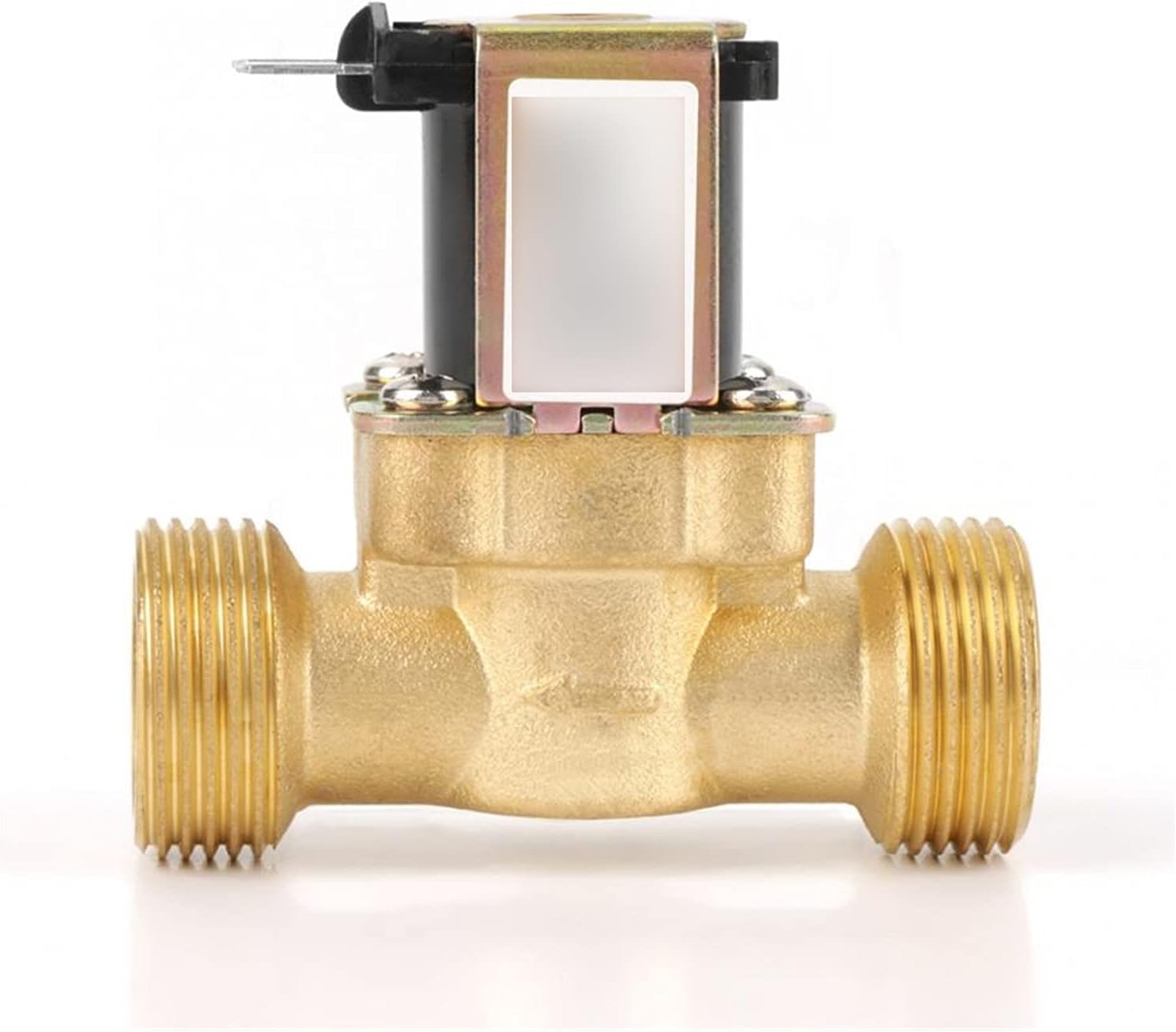 G3/4 2 Way Water Inlet N/C Normal Closed Electric Solenoid Valve AC 220 ...