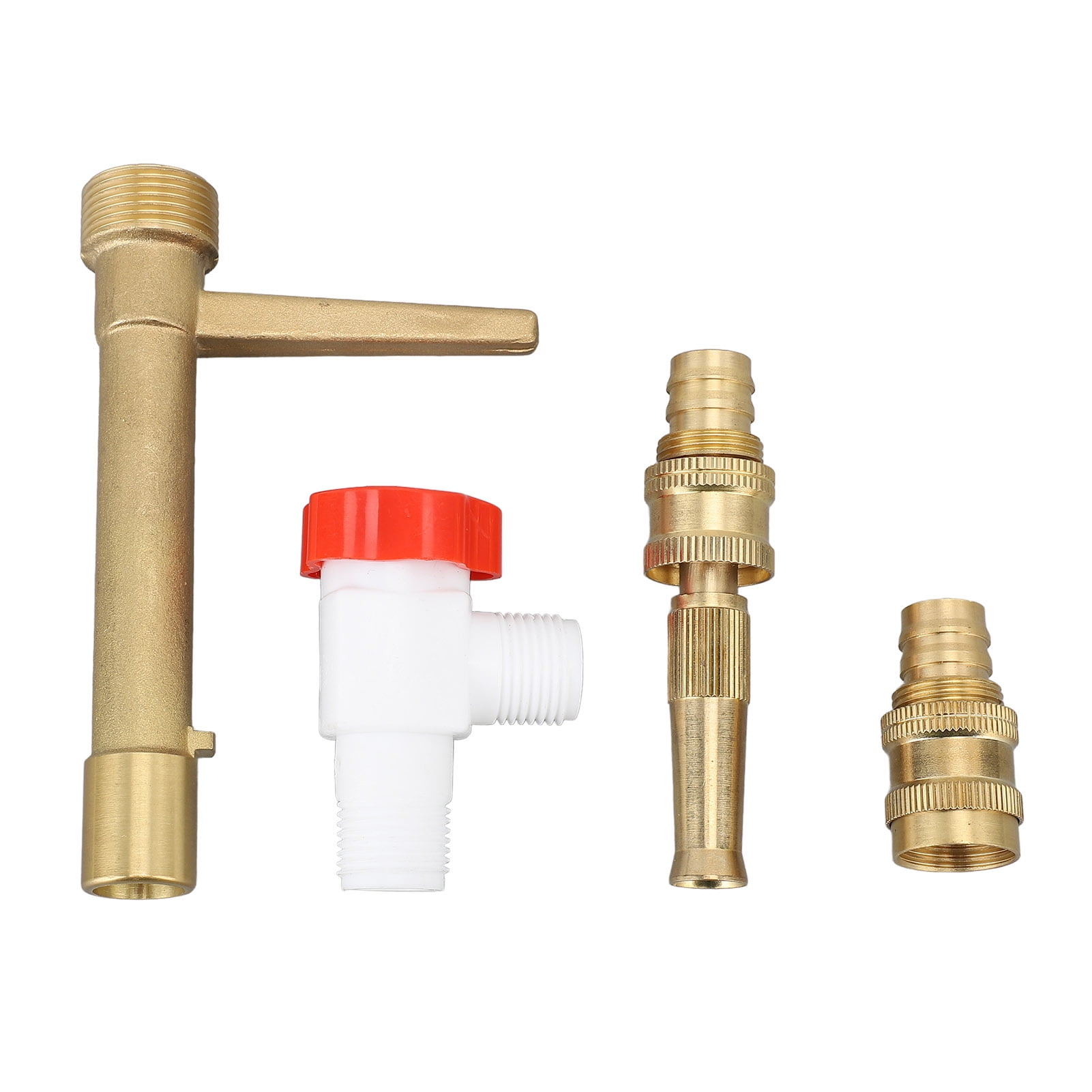 G3/4 Brass Quick Water Intake Valve Key Brass Quick Coupler Valve Hose ...
