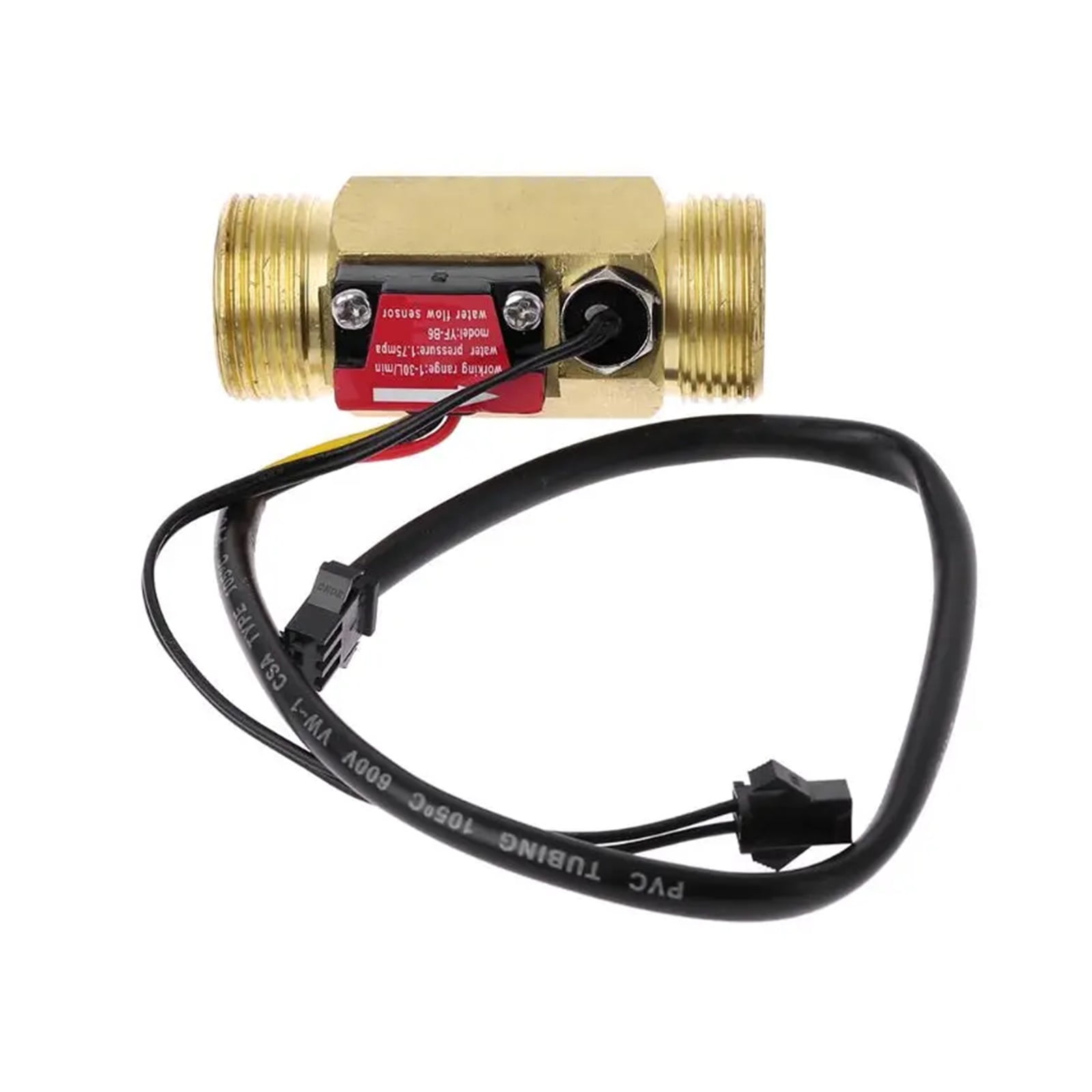 G3/4\" Flow Sensor Water Flow Switch With Temperature Detection For ...