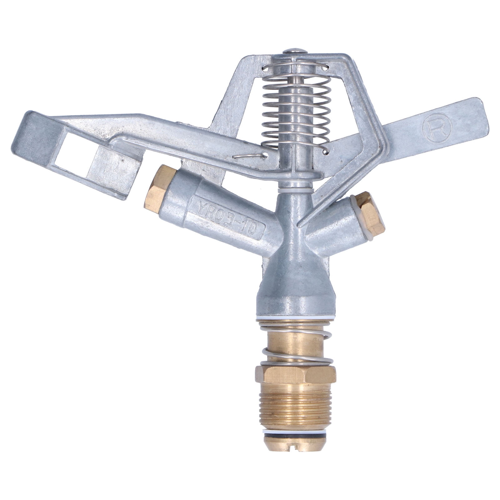 G3/4 Male Thread Sprinkler Zinc Alloy Rotating Sprayer Nozzle for ...