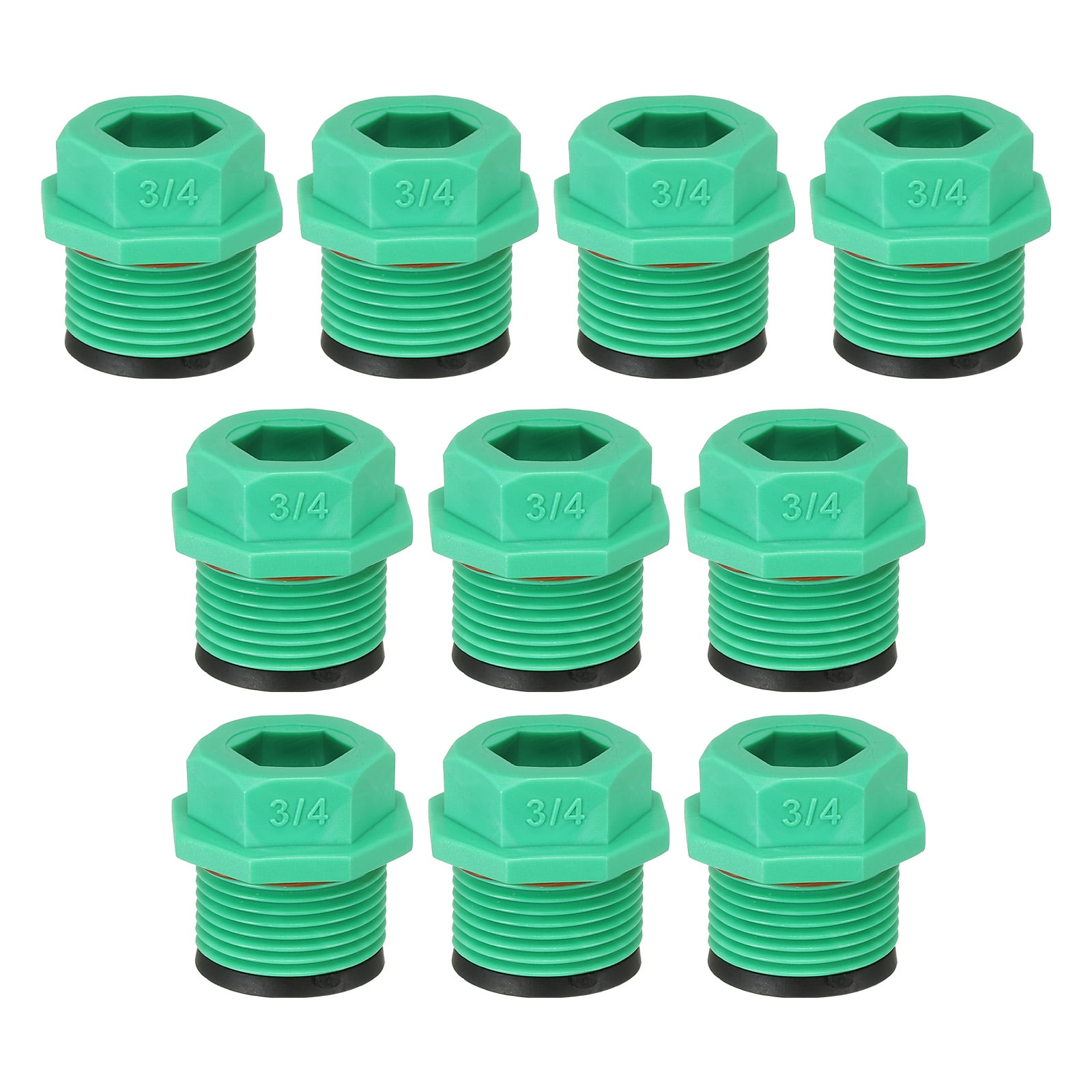 G3/4" Outer Hex Male Thread PPR Pipe Fitting End Cap Tubing Stopper for ...