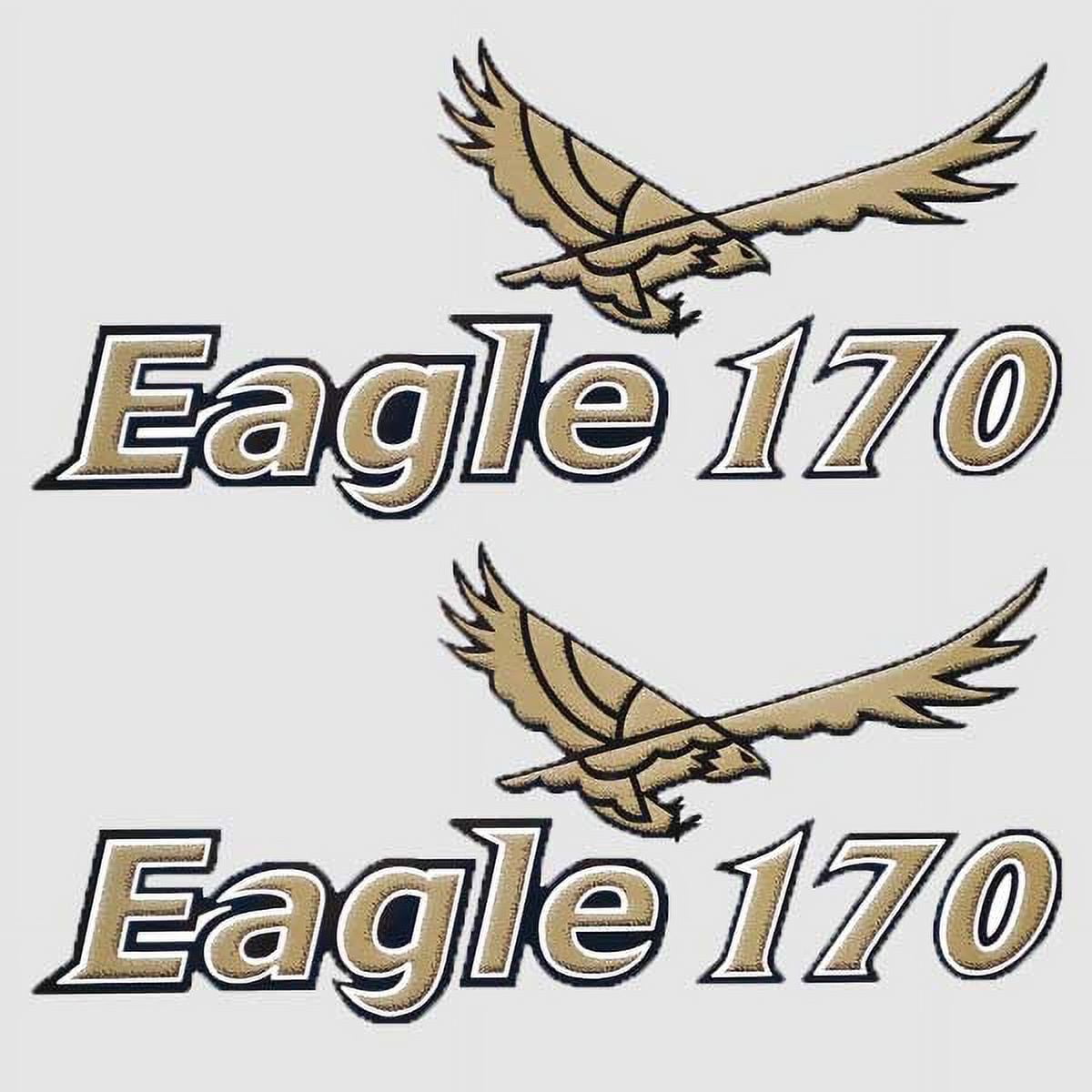 G3 Boat Brand Decal 73404614 | 8 5/8 Inch Metallic Gold White (Pair ...