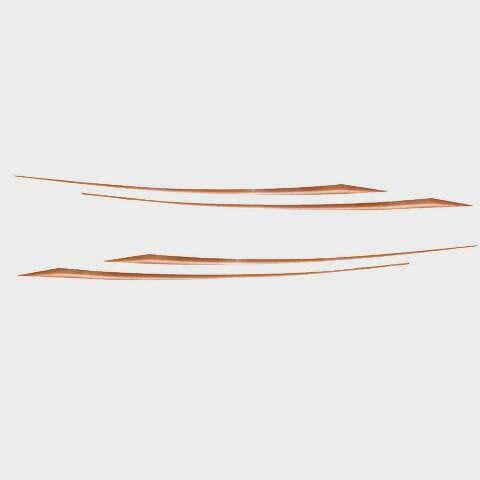 G3 Boat Decal 73404547 / 73404548 | 52 1/2 x 3 1/4 Inch (Set of 2 ...