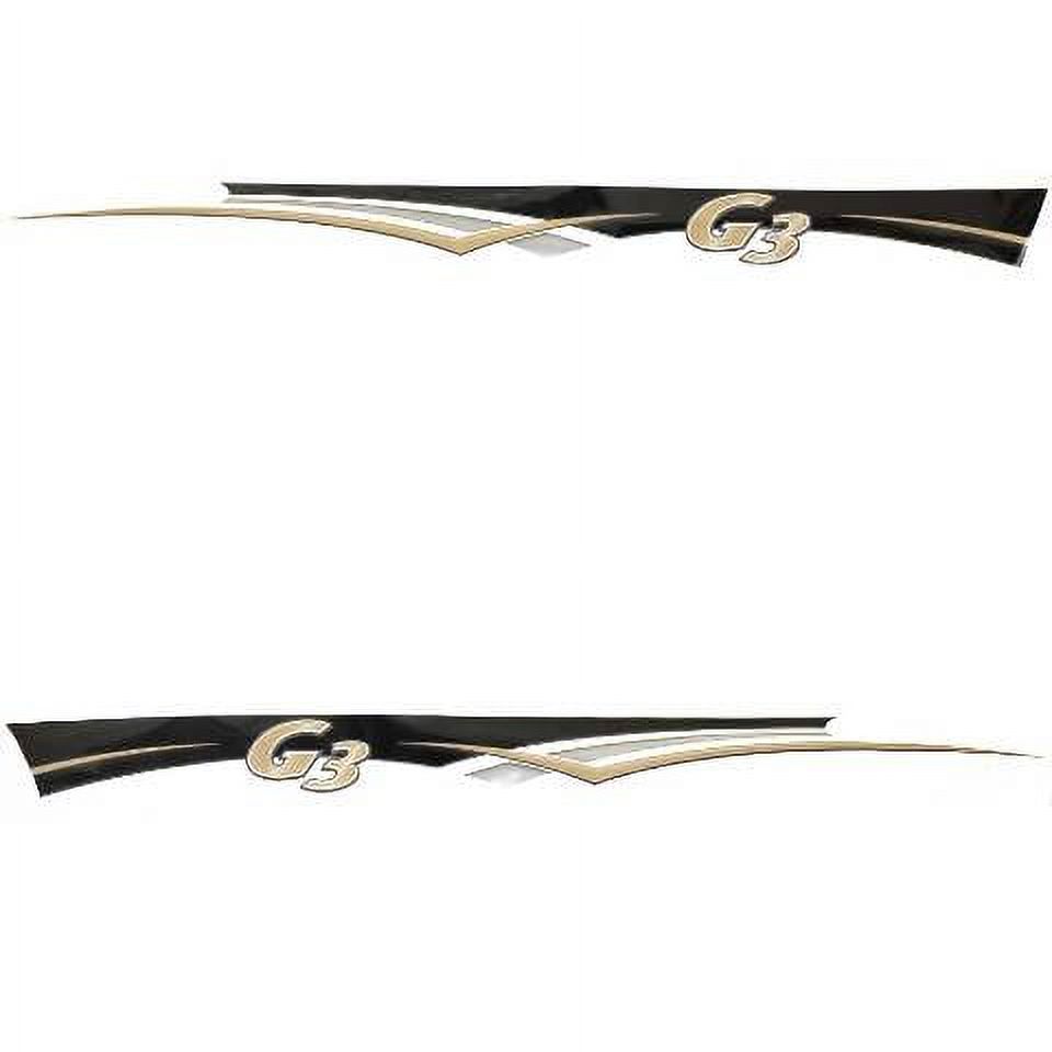 G3 Boat Decal 73404726 / 73404722 | 105 1/2 x 7 1/8 Inch (2PC ...