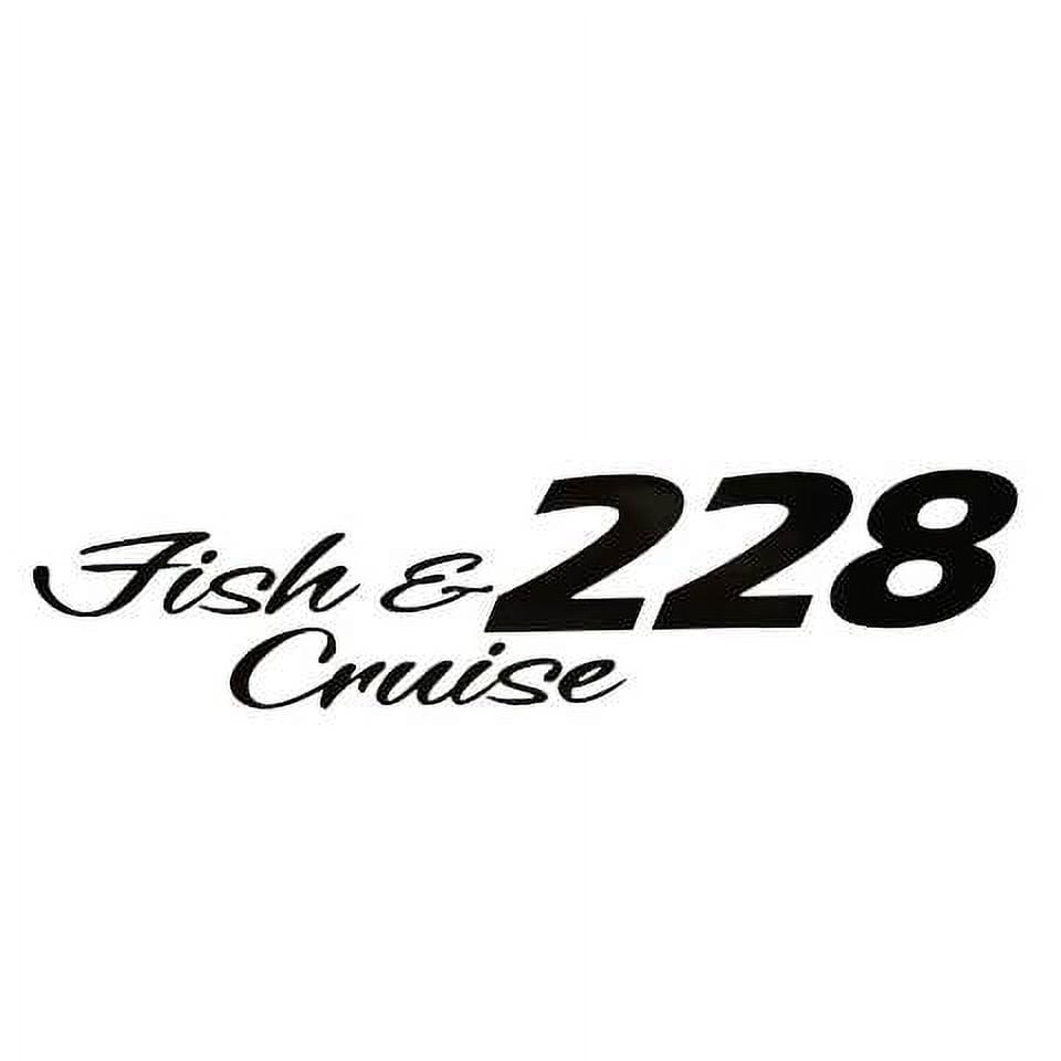 G3 Boat Decal 73404760 | 228 Fish and Cruise Black - Walmart.com