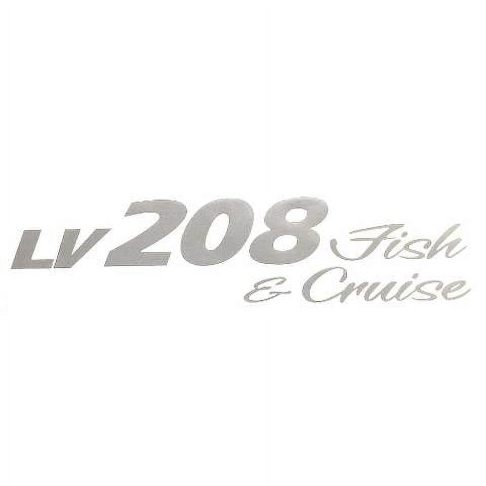 G3 Boat Decal 73404867 | LV 208 Fish and Cruise Silver - Walmart.com