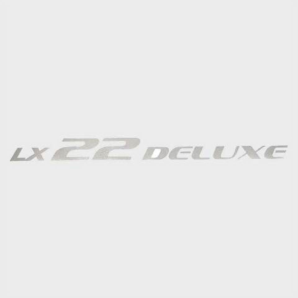 G3 Boat Decal 73404975 | LX 22 Deluxe Metallic Silver Sticker - Walmart.com