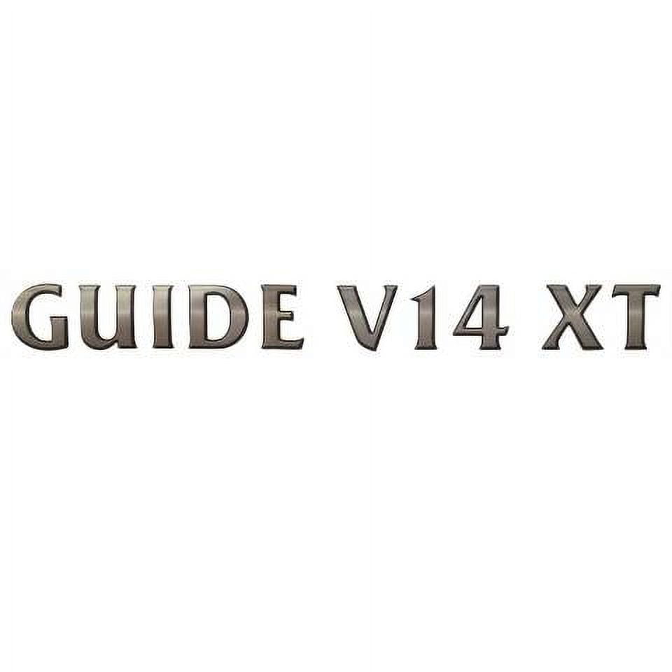 G3 Boat Decal 73405106 | Guide V14 XT Black Silver - Walmart.com