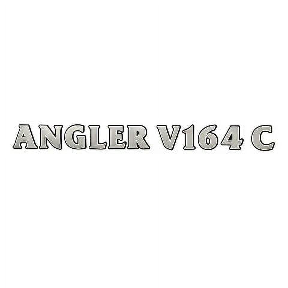 G3 Boat Decal Emblem 73405064 | Angler V164 C Black Silver - Walmart.com