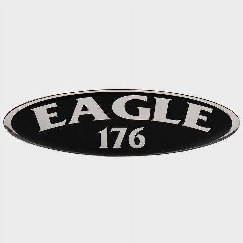 G3 Boat Eagle 176 Decal 153395-01 | Black Silver Vinyl 6 3/4 x 2 Inch ...