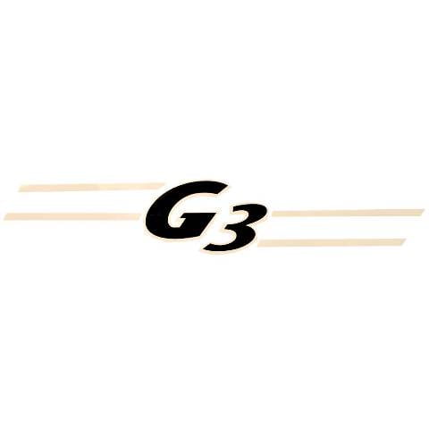 G3 Boat Vinyl Graphic Decal 73404292 | 2010 Off White Black 18 x 3 Inch ...