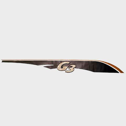 G3 Boat Graphic Decal 73404651 | 2009 LX Gold Brown 105 3/4 x 11 Inch ...