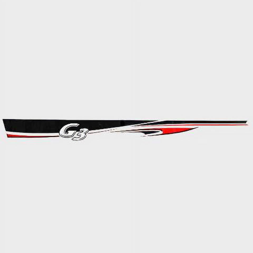 G3 Boat Main Graphic Decal 73404886 | 102 1/2 x 8 5/8 Red Black White ...