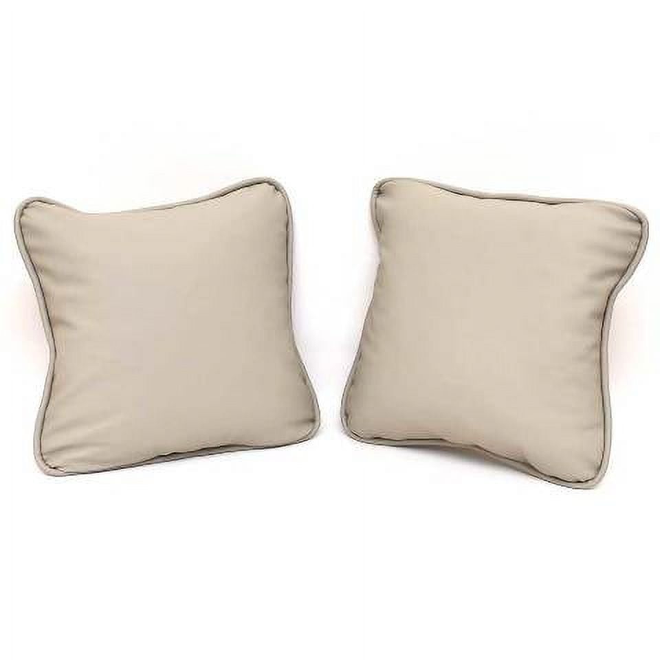 G3 Boat Pillows 73522206 | V Series Faux Leather Vinyl Taupe (Pair ...