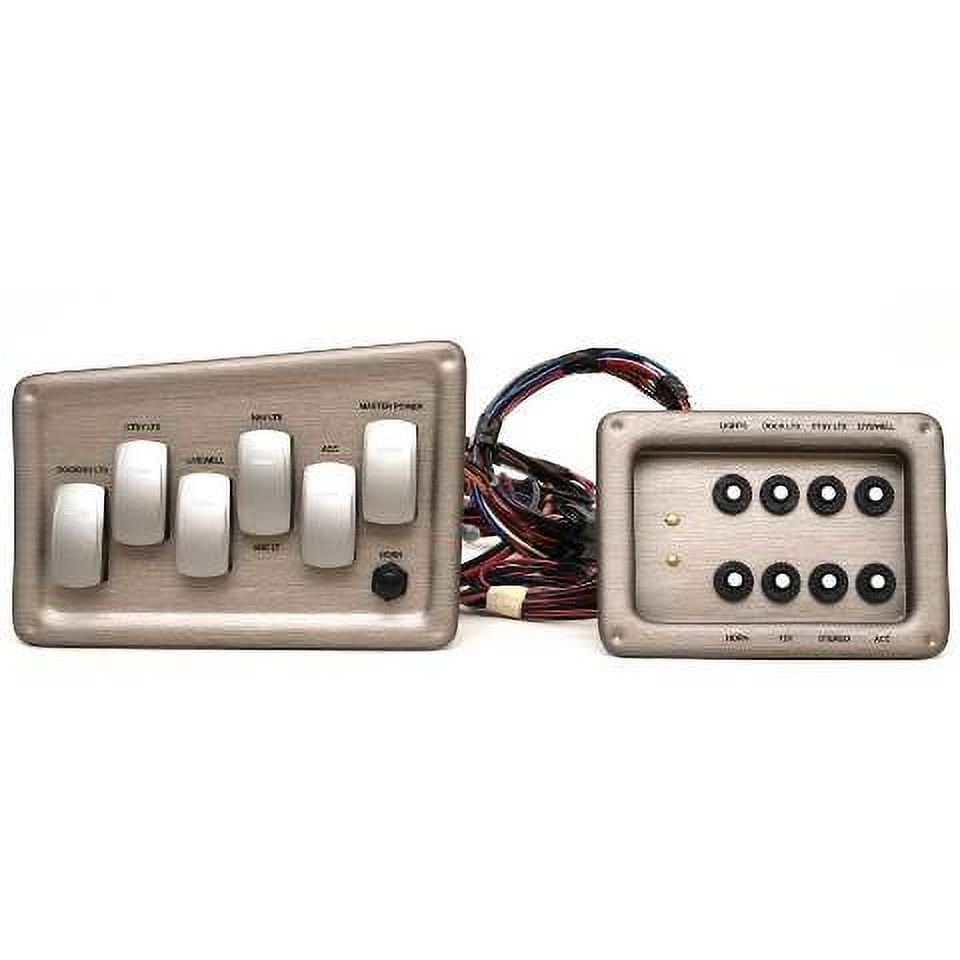 G3 Boat Switch Panel Set 73422846 | Brushed Brown Plastic (2 PC ...