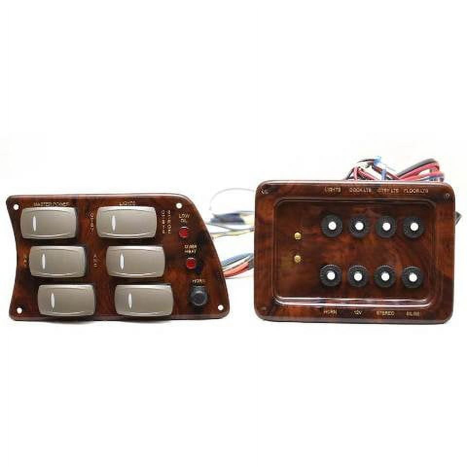 G3 Boat Switch Panel Set F03373422754 | Woodgrain Plastic (Set of 2 ...