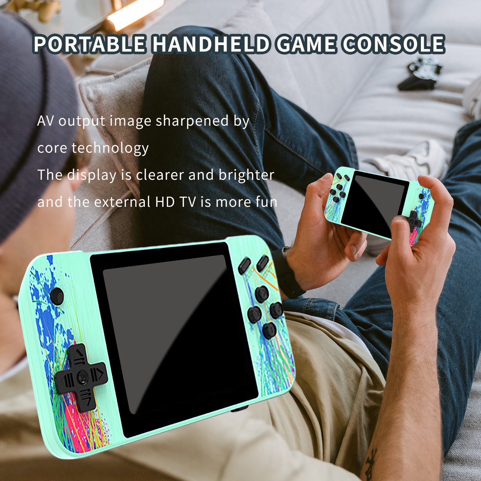 G3 Handheld Game Console Horizontal Screen Retro Nostalgic Double 800 ...