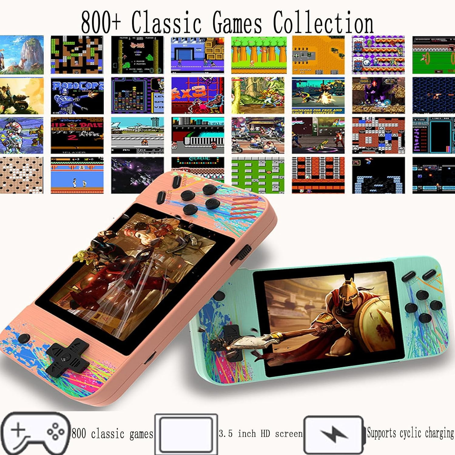 G3 Handheld Game Console Sup Retro G3 Single Green Classic Gaming ...