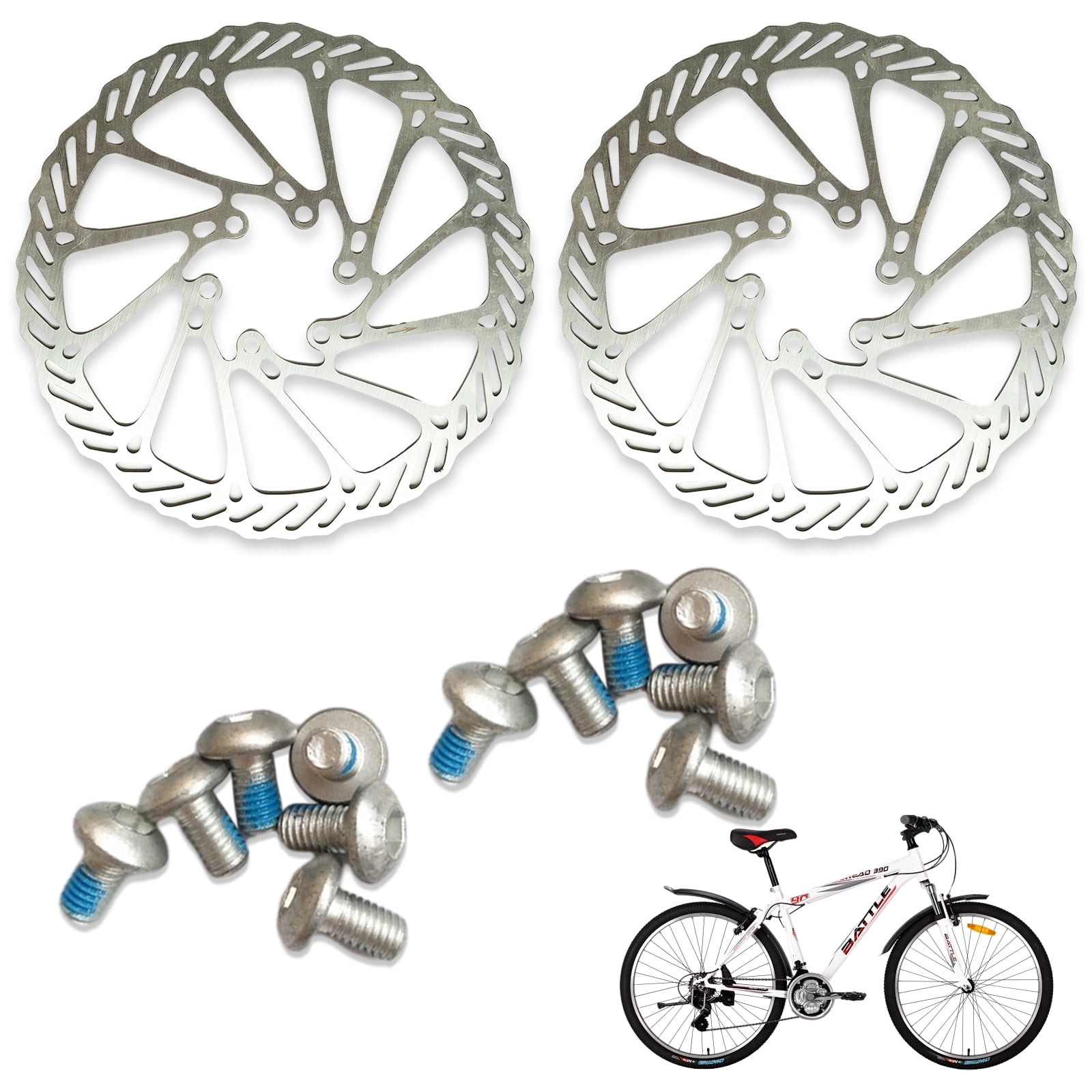 G3 Stainless Steel Rotor, Bike Brake Rotors Disc for Road Bikes ...