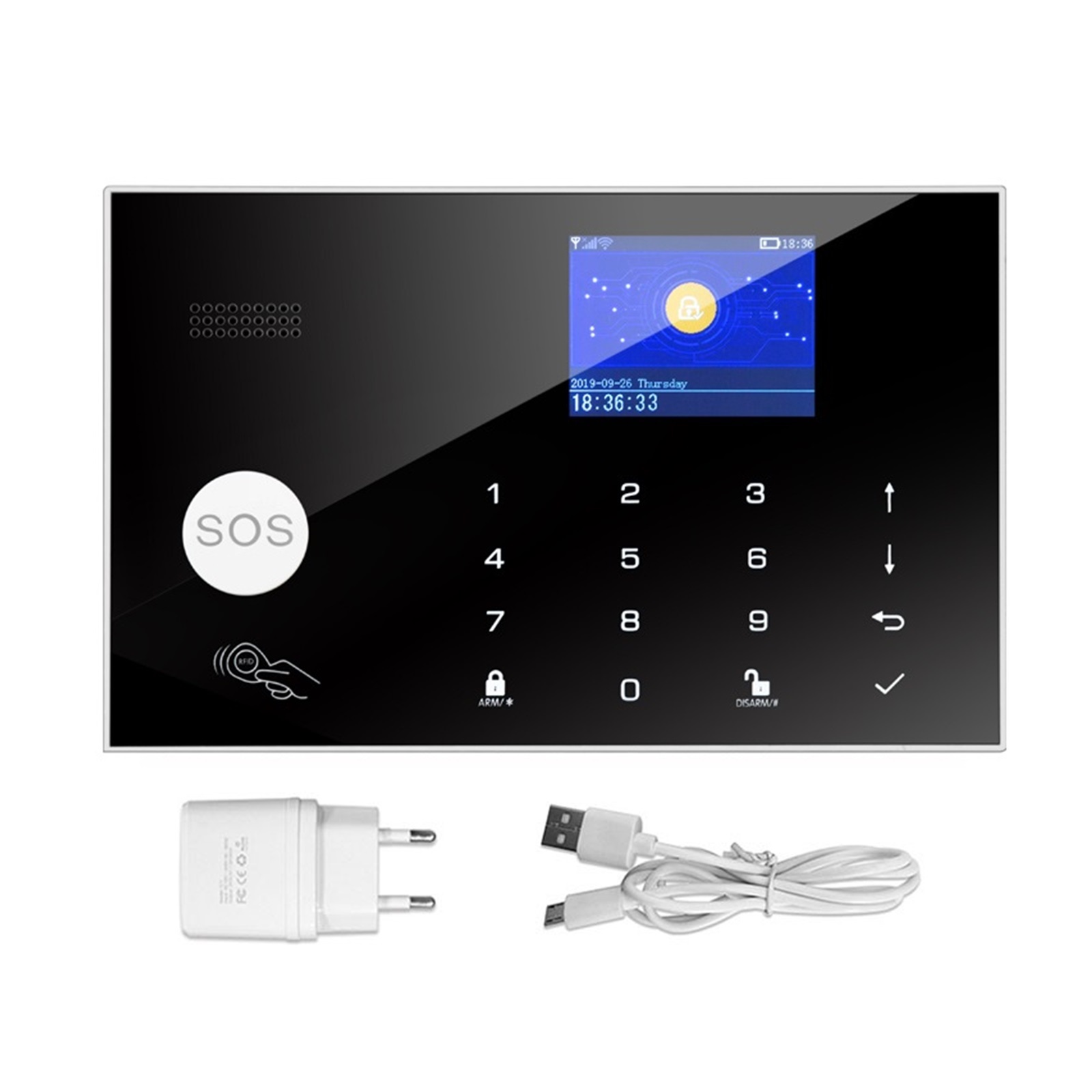 G30 Tuya Wifi Security Alarm System App Control With IP Camera Auto ...