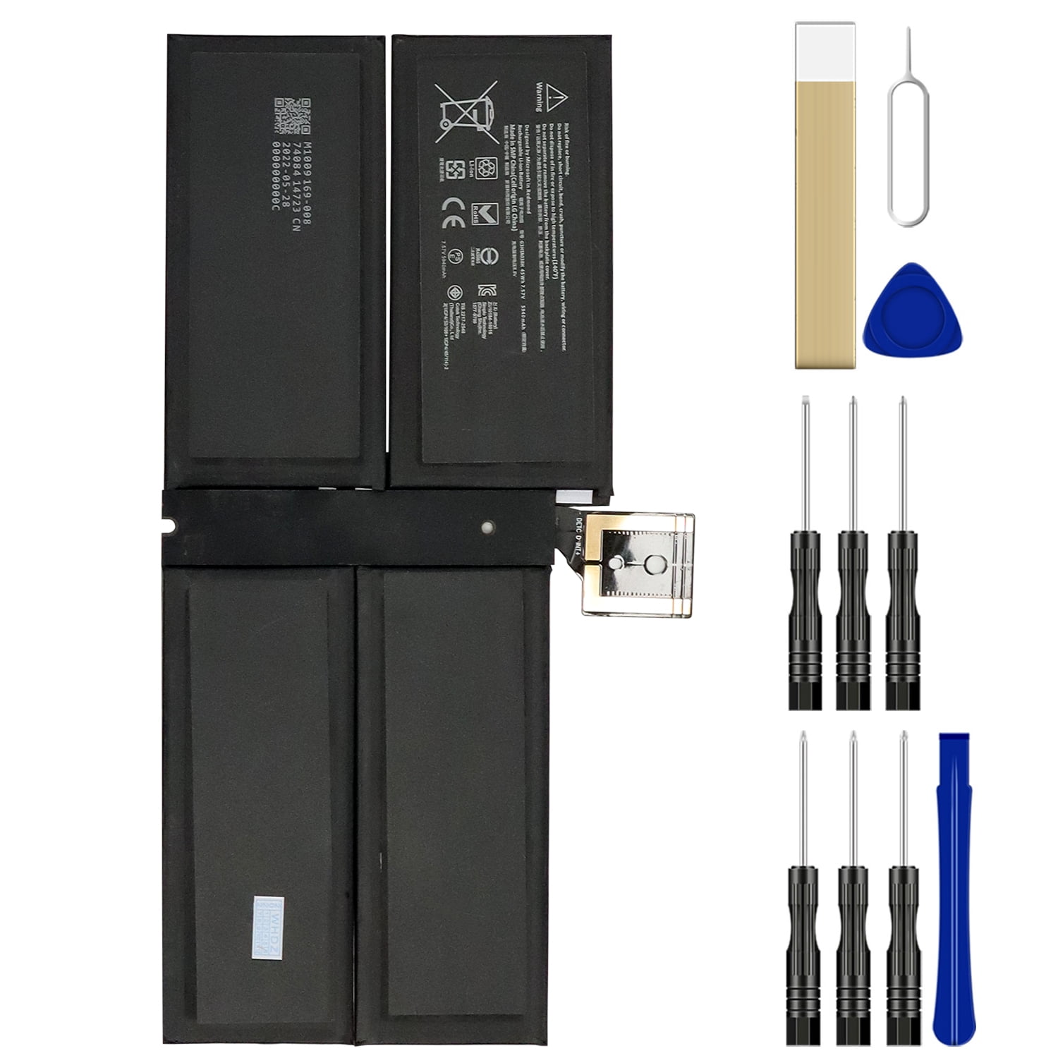 G3HTA038H Replacement Battery For Microsoft Surface Pro 5 Pro 6 1796 ...