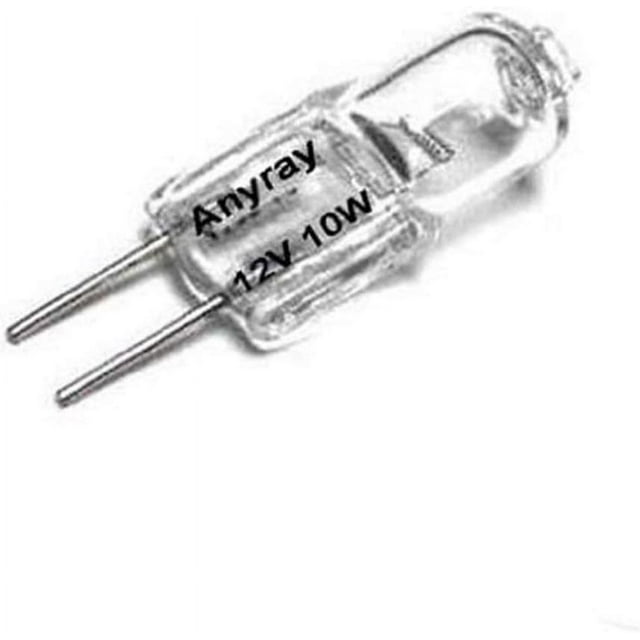 G4 12v 10w Clear Halogen Light Bulb - 10 Pack - Walmart Business Supplies