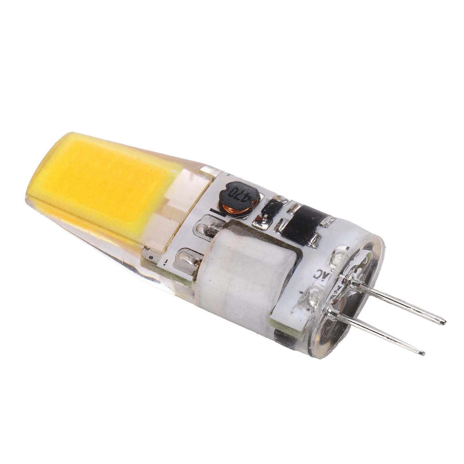 G4 AC/DC 12V LED COB Bulb 5W 600LM Silicone Chandelier Ceiling Lamp ...