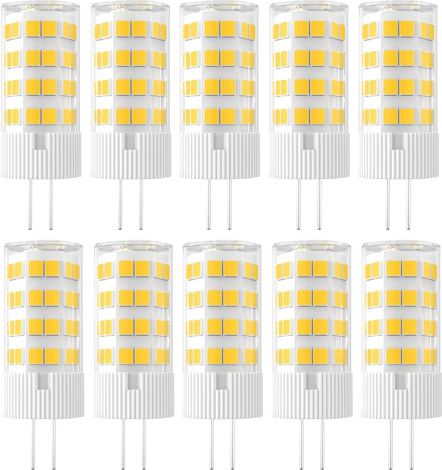 G4 LED 3W=35Watt, 300 lm Warm White (3000K) Dimmable G4 Bi-pin Base LED ...