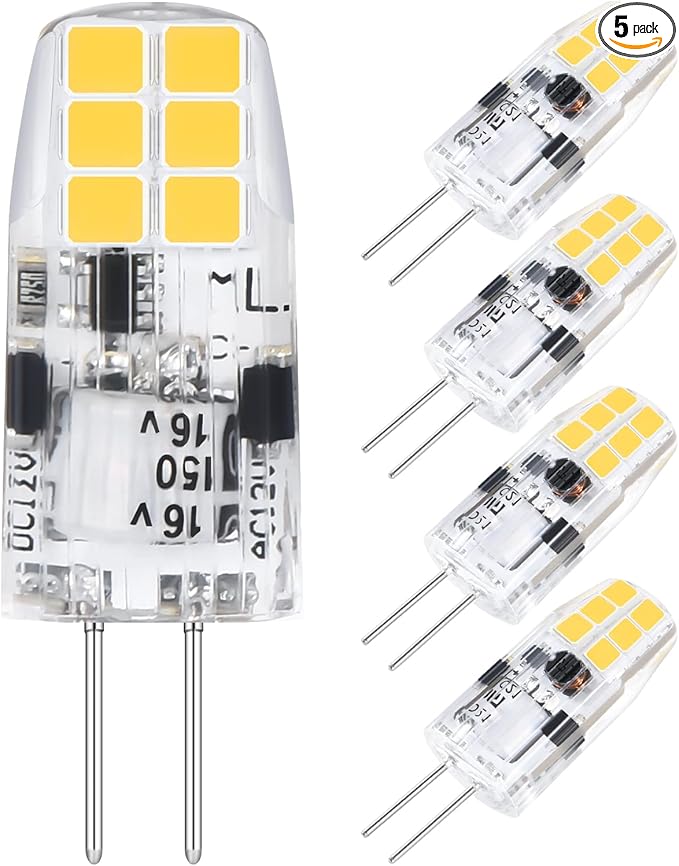 G4 LED Bulb, G4 Light Bulb Type Bi Pin Base Bulb AC/DC 12V 20W ...