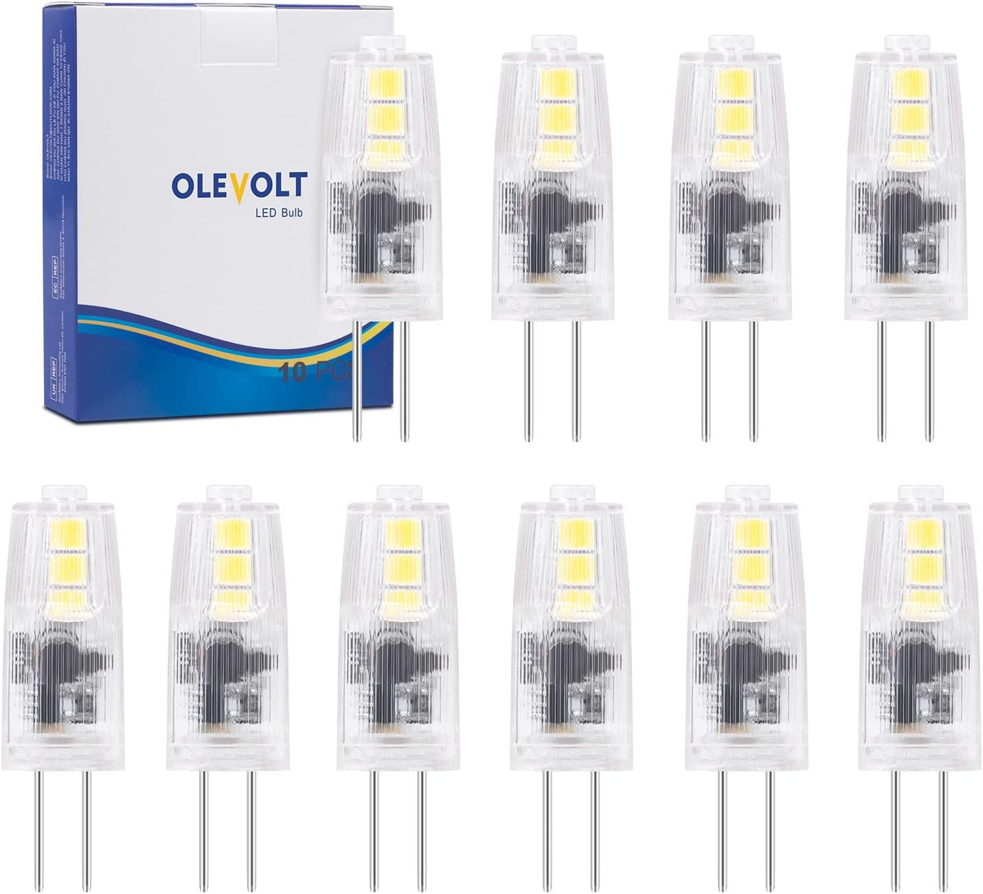 G4 Led Ampoule Blanc Foid 6000K Led Ampoules G4 12V 1.5W Équivalent 20W G4 Ampoule Halogène ...