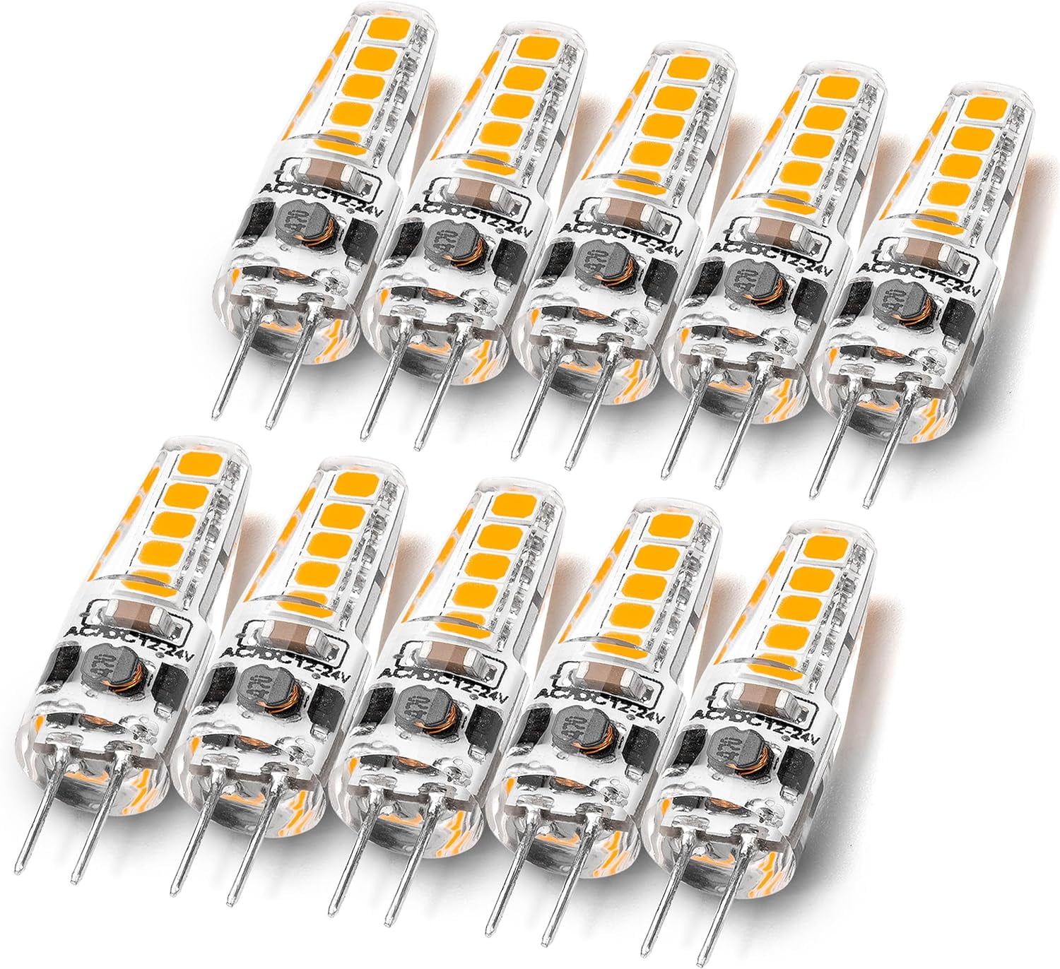 G4 Led Light Bulbs 12V 24V 10W 20W T3 Halogen Bulb Replacement 107d,JC ...