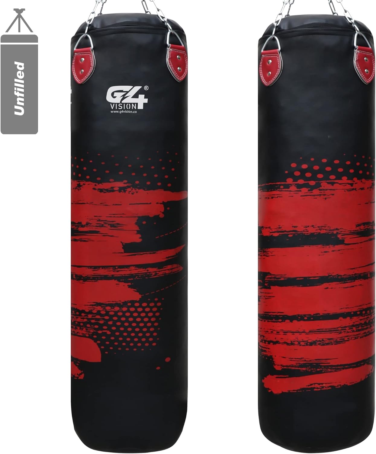 G4 VISION Boxing Punch Bag Punching Bag Heavy Training Gloves Speed Set ...