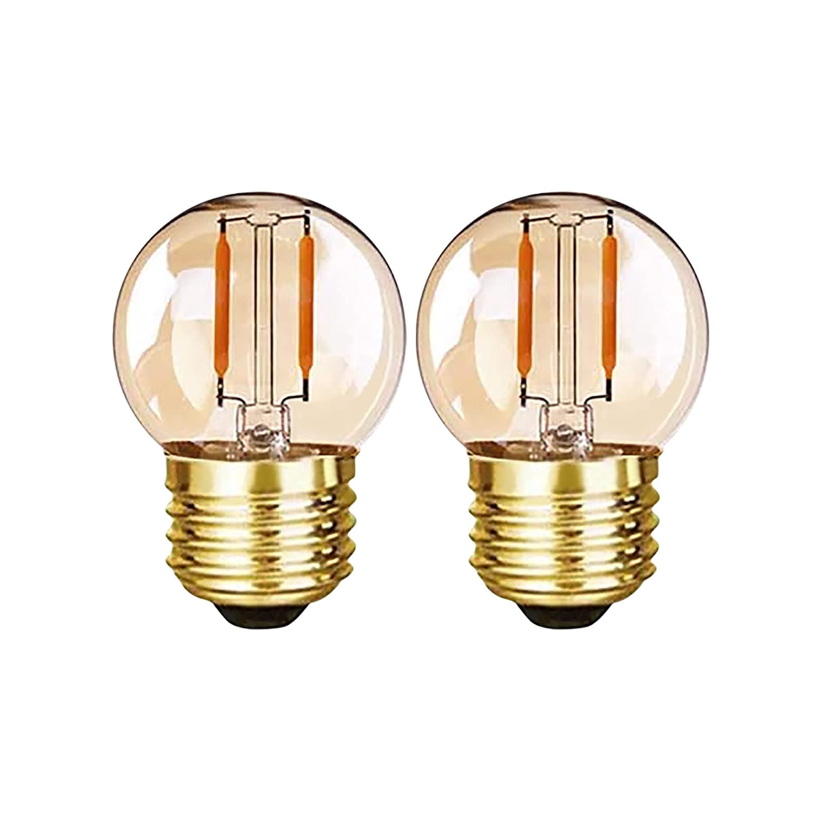 G40 Edison LED Bulb, 1W=10W, E26 Base, 120V, Warm White 2200K, Non ...