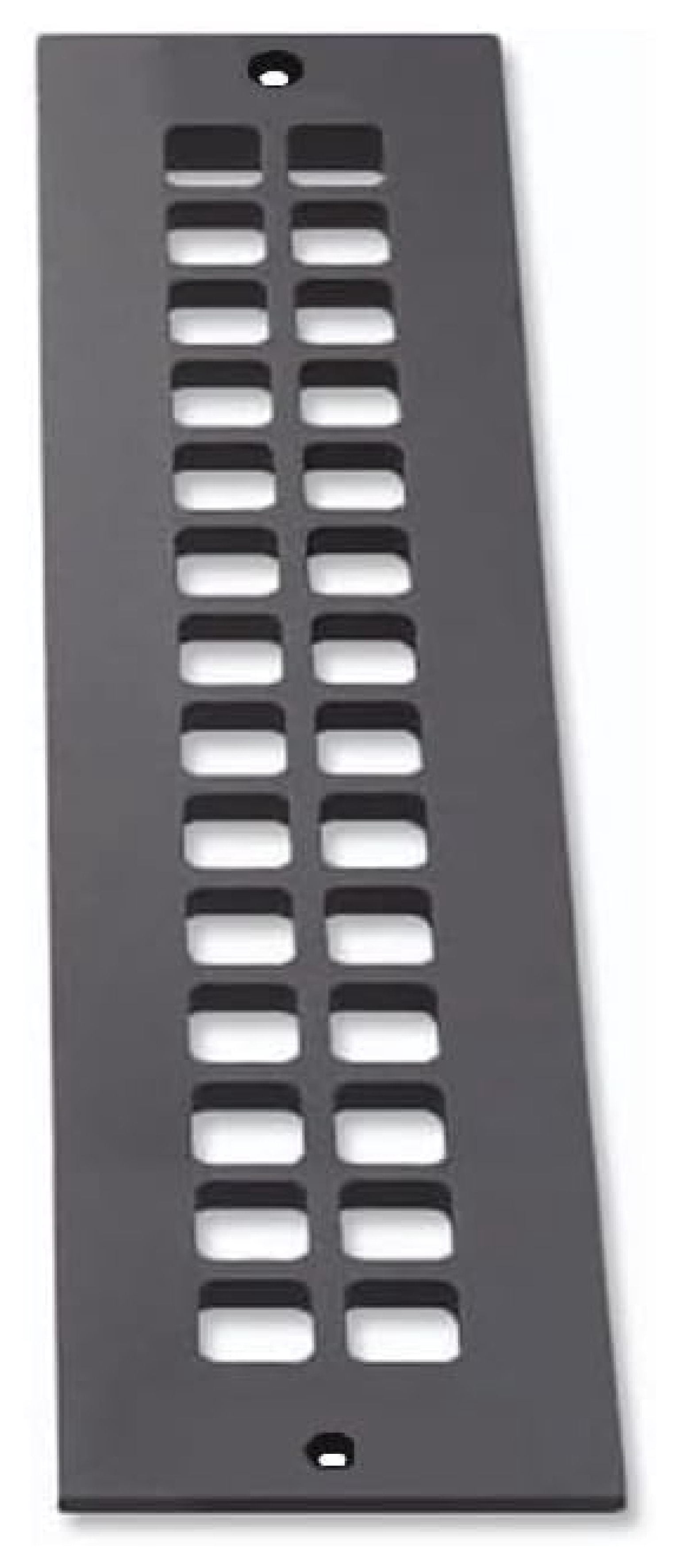 G416-AH Square Series 2.25" x 14" Grille with Mounting Holes, Black ...