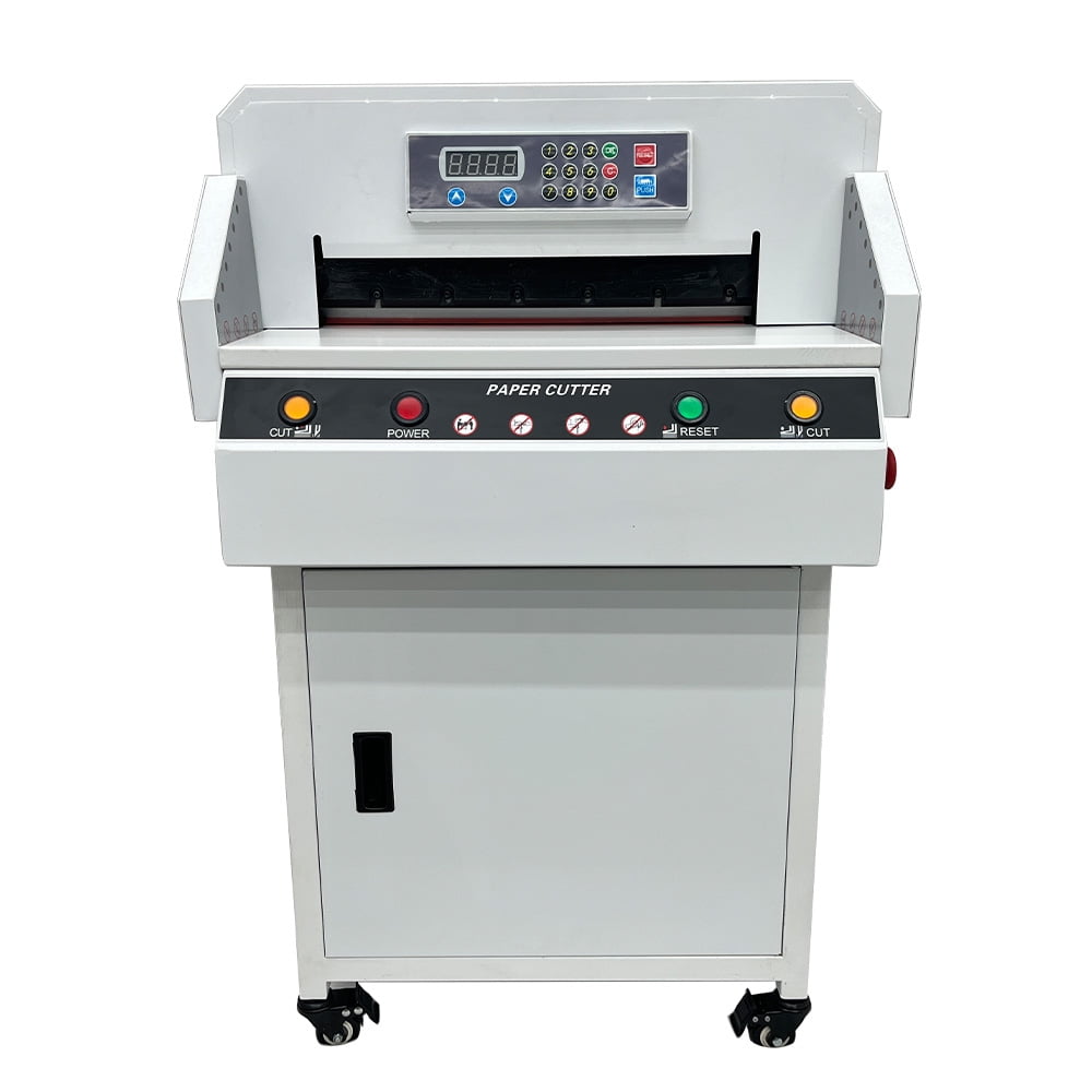 G4505VS 17.7" Electric Heavy Paper Cutter CNC Paper Cutting Machine ...