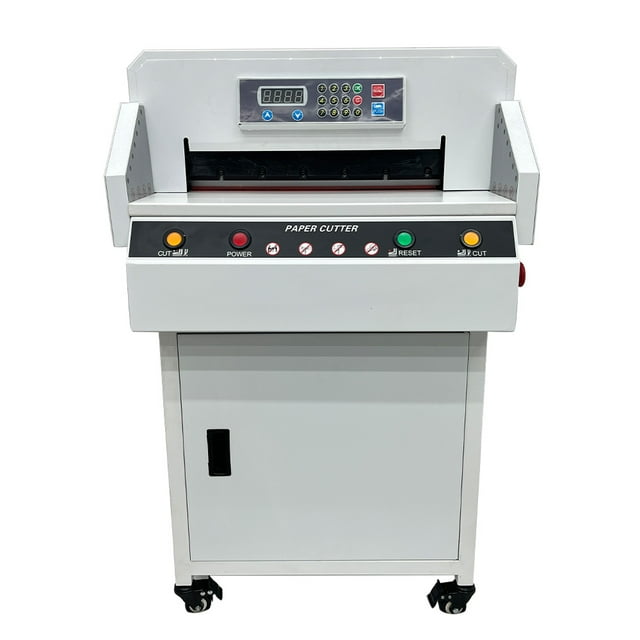 G4505VS 17.7" Electric Heavy Paper Cutter CNC Paper Cutting Machine ...