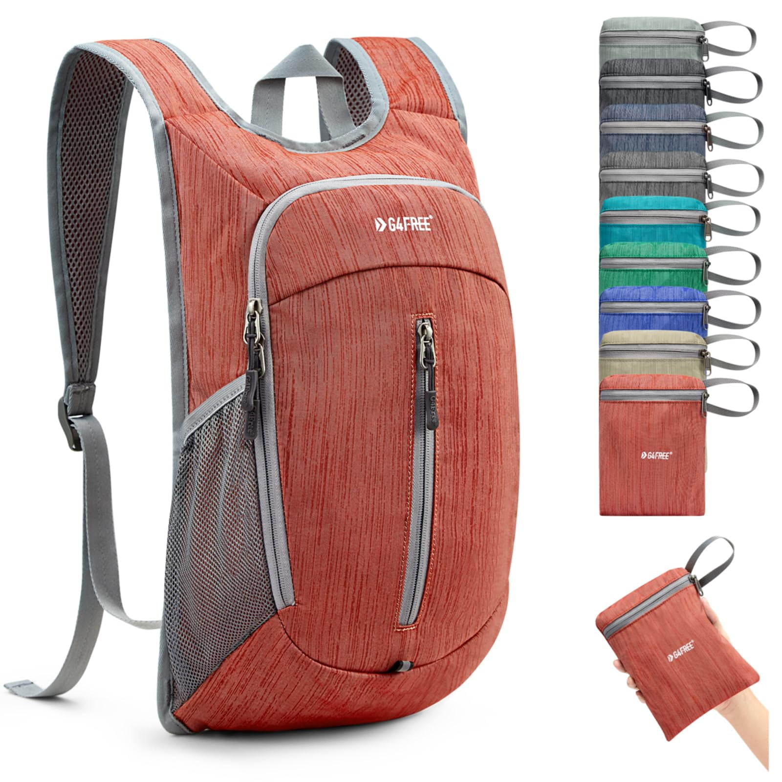 G4Free 10L Hiking Backpack Small Travel Hiking Daypack Lightweight ...