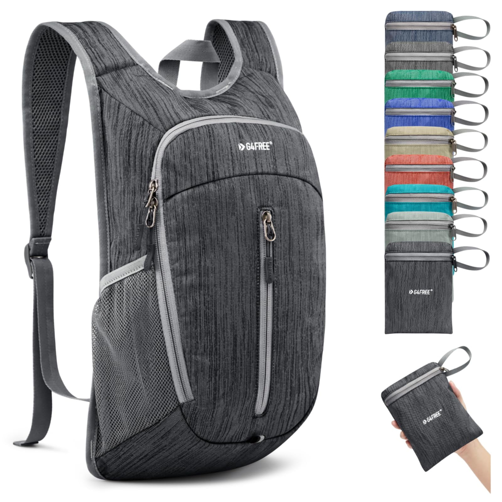 G4Free 10L Hiking Backpack Small Travel Hiking Daypack Lightweight ...