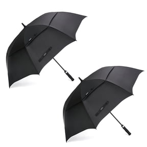 TaylorMade 68-inch Auto Open Vented Golf Umbrella, Black/White ...