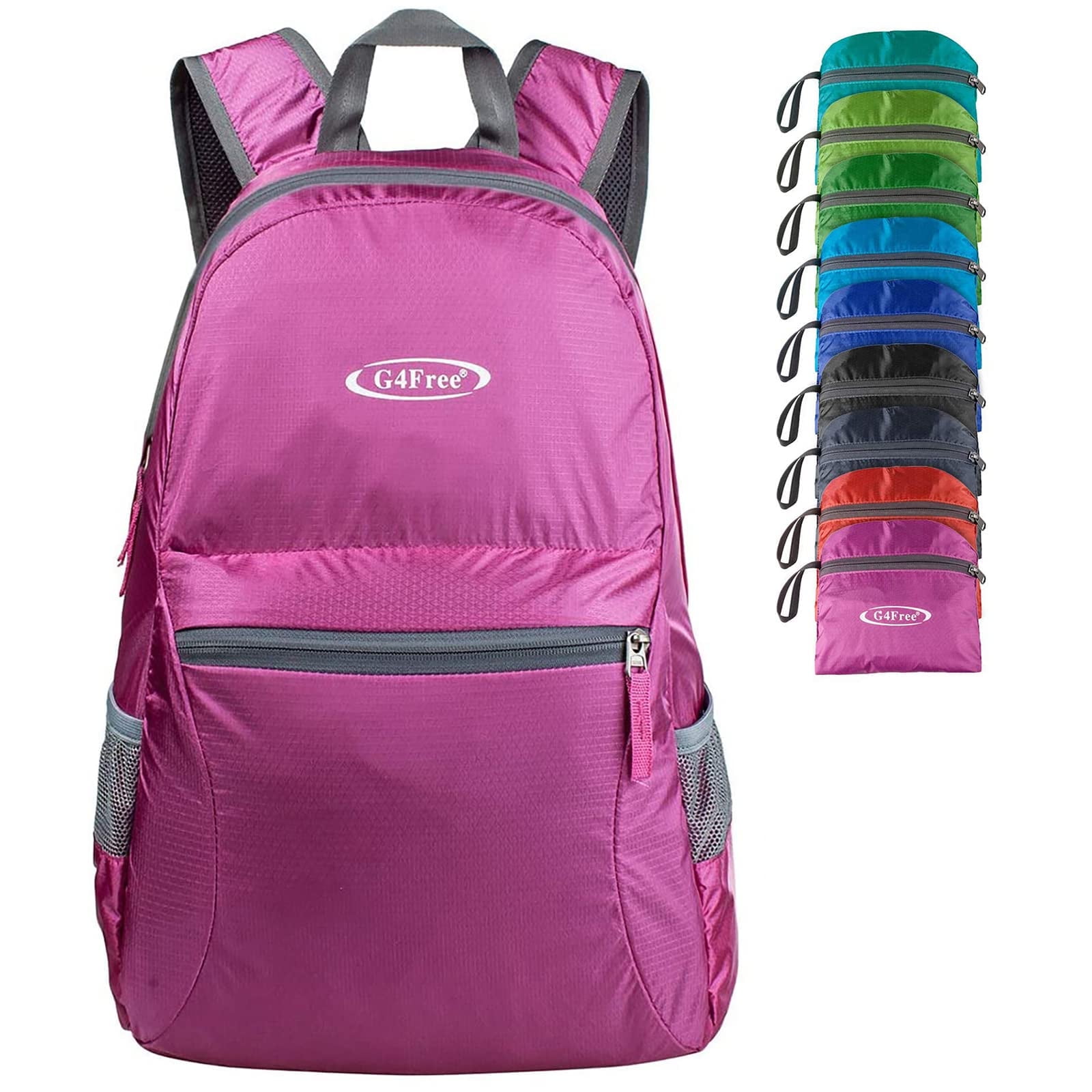 G4Free, Lightweight Packable Backpack, 20L, Foldable for Travel Hiking ...