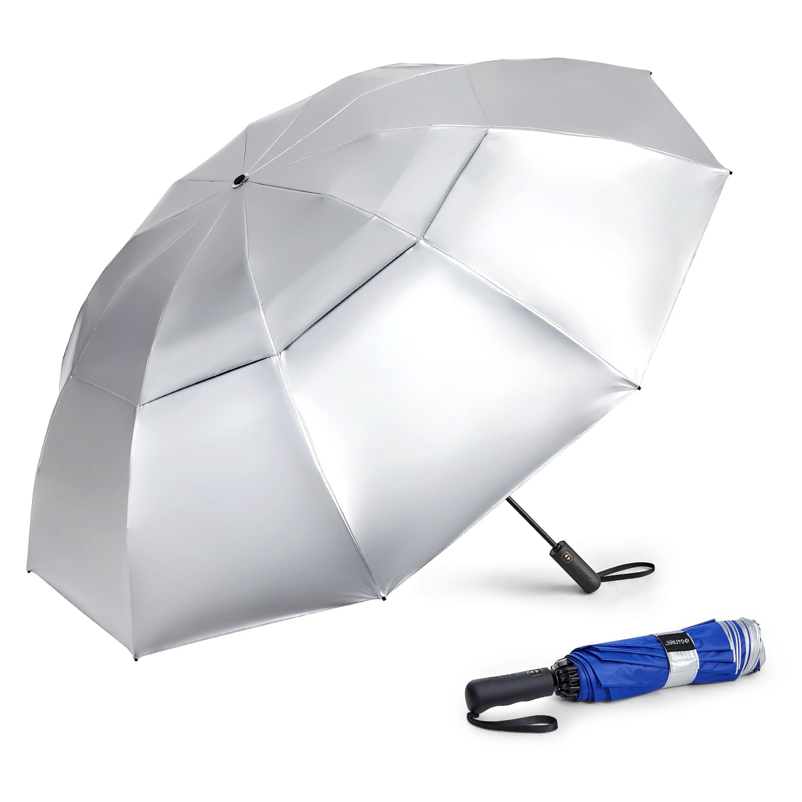 G4Free 42/46/54/62 Inch Large Golf Umbrella Compact Reverse Travel ...