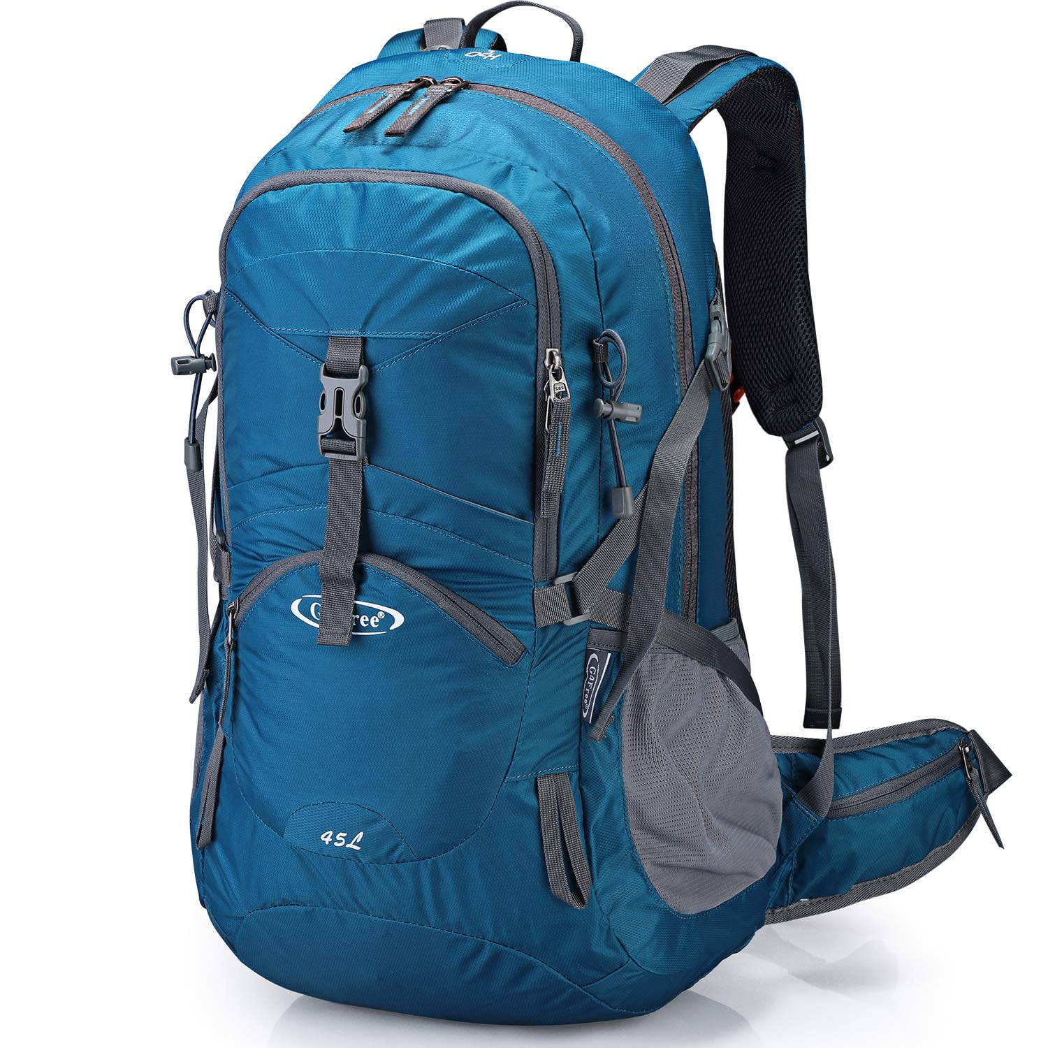 G4Free 45L Hiking Travel Backpack Waterproof with Rain Cover, Outdoor ...