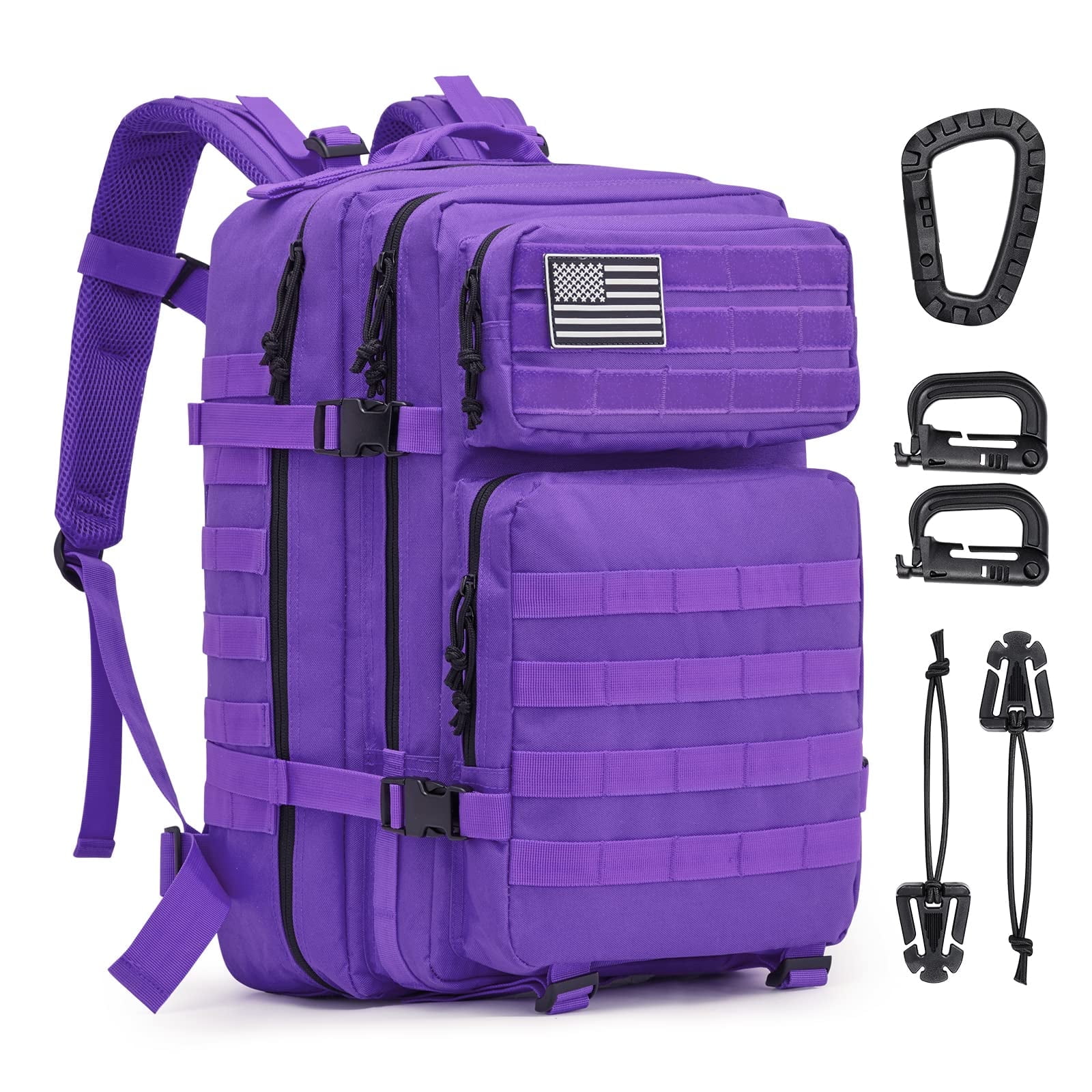 G4Free 45L Outdoor Backpack, 3-Day Survival Rucksack for Travel, Hiking ...