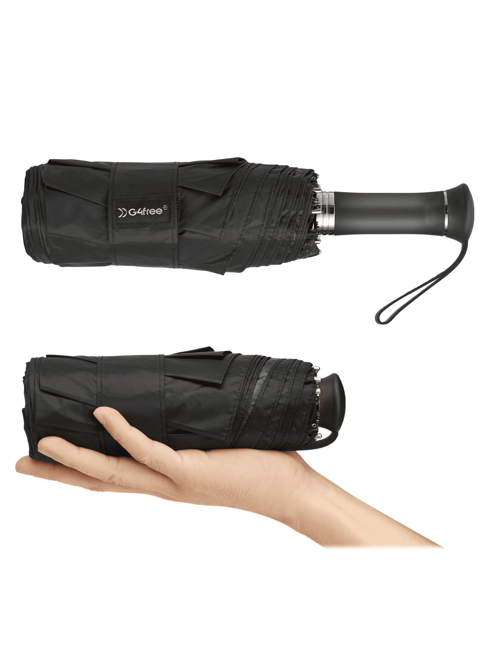 G4Free 46 Inch Mini Travel Umbrella, Compact Lightweight Sun Umbrella ...