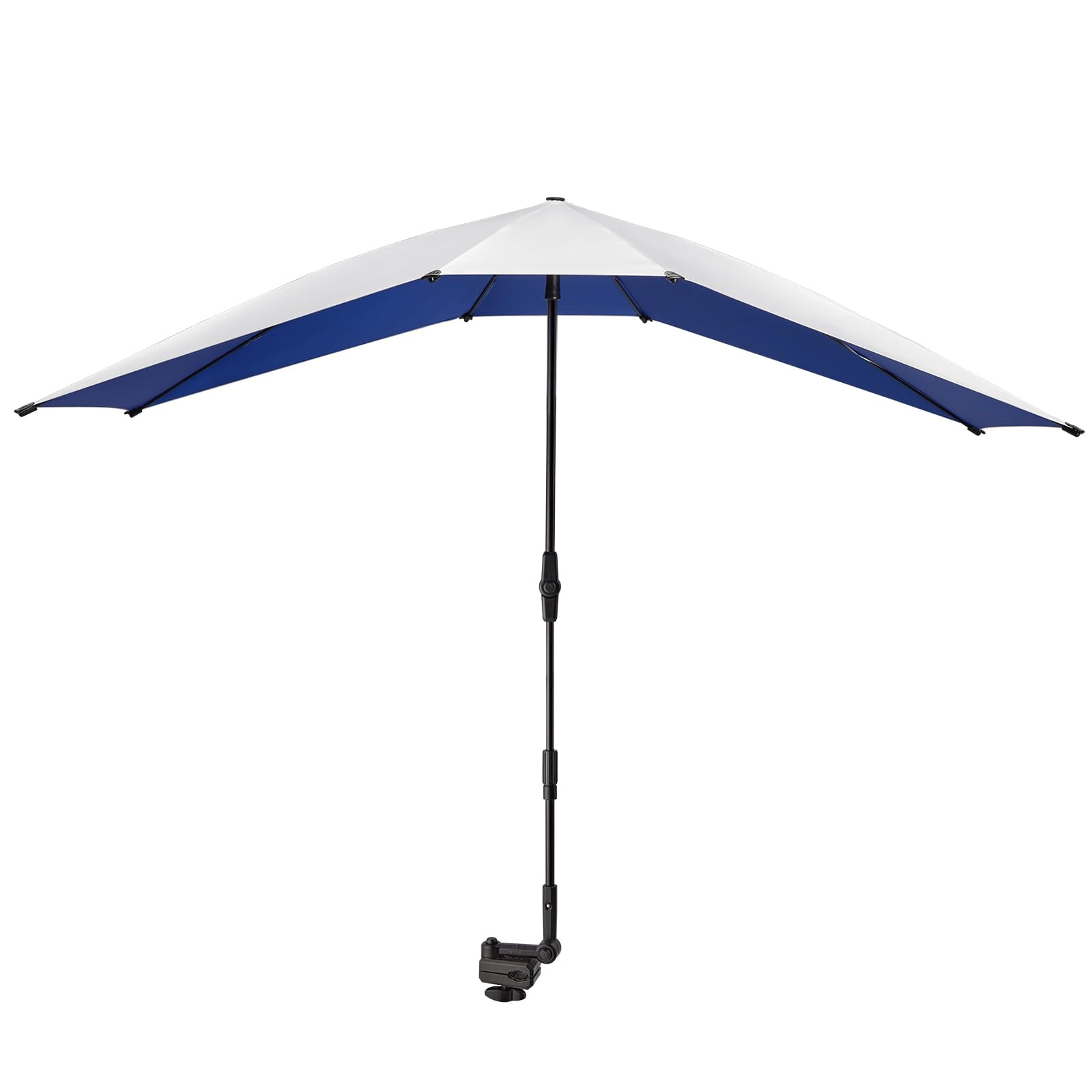 G4Free Double Chair Umbrella for 2 People with Adjustable Clamp, Sun ...