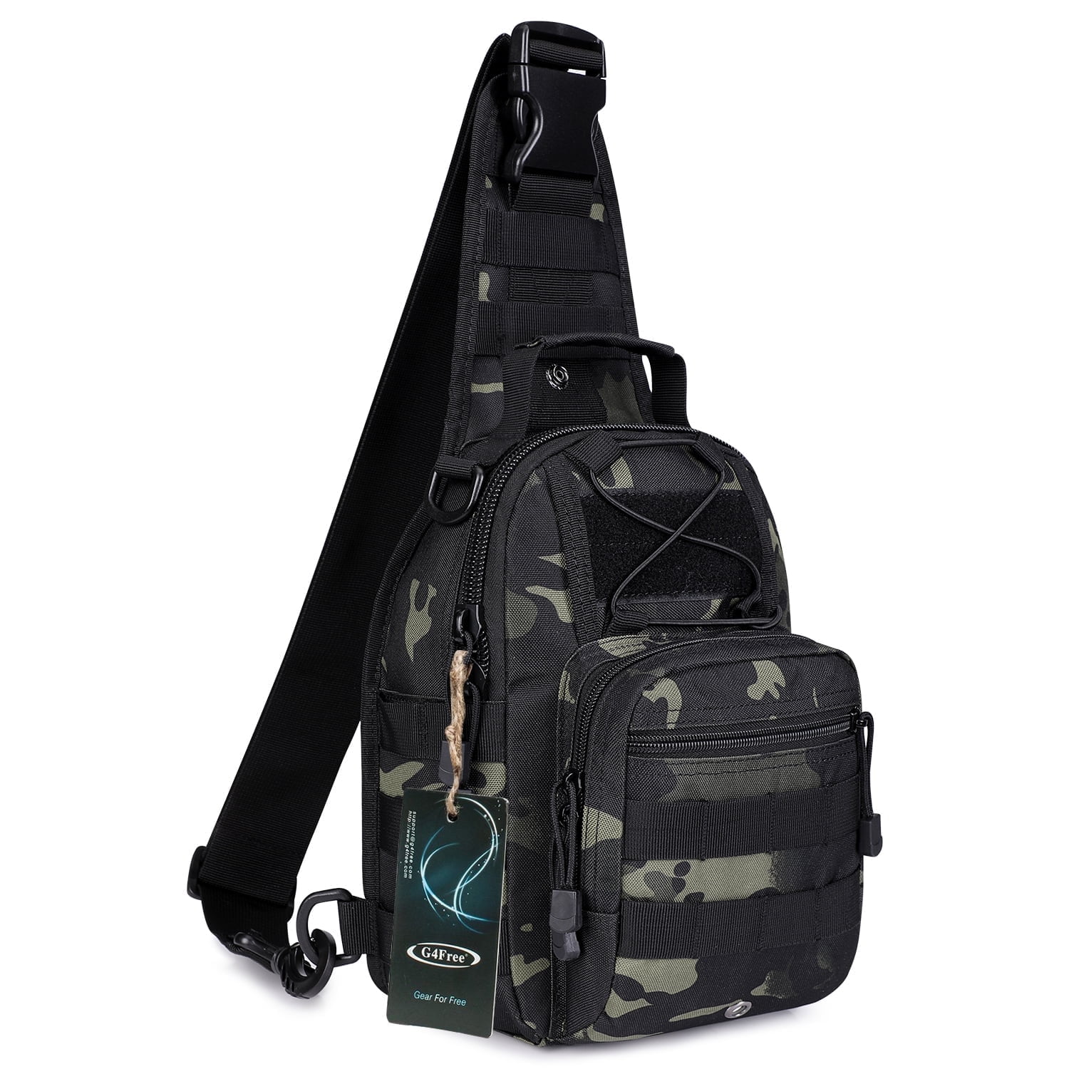 G4Free Outdoor Sling Backpack Sports Shoulder Bag Pack Small Hiking ...