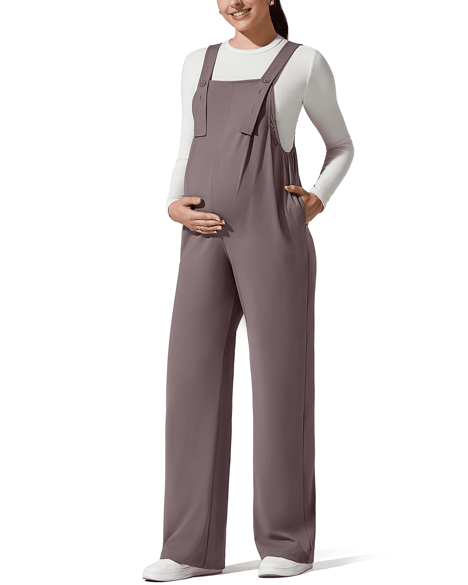 G4Free ShiftReady Maternity Jumpsuit Adjustable Strap Overalls ...
