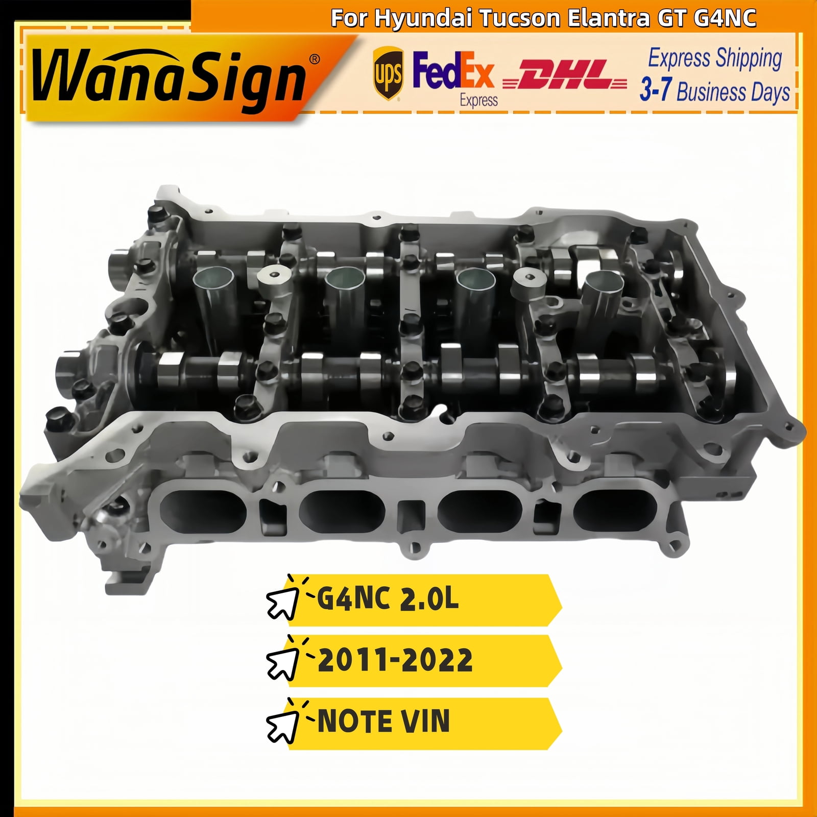 G4NC 2.0L Long short Block Engine Assembly Gasket Set Bolts For Hyundai ...
